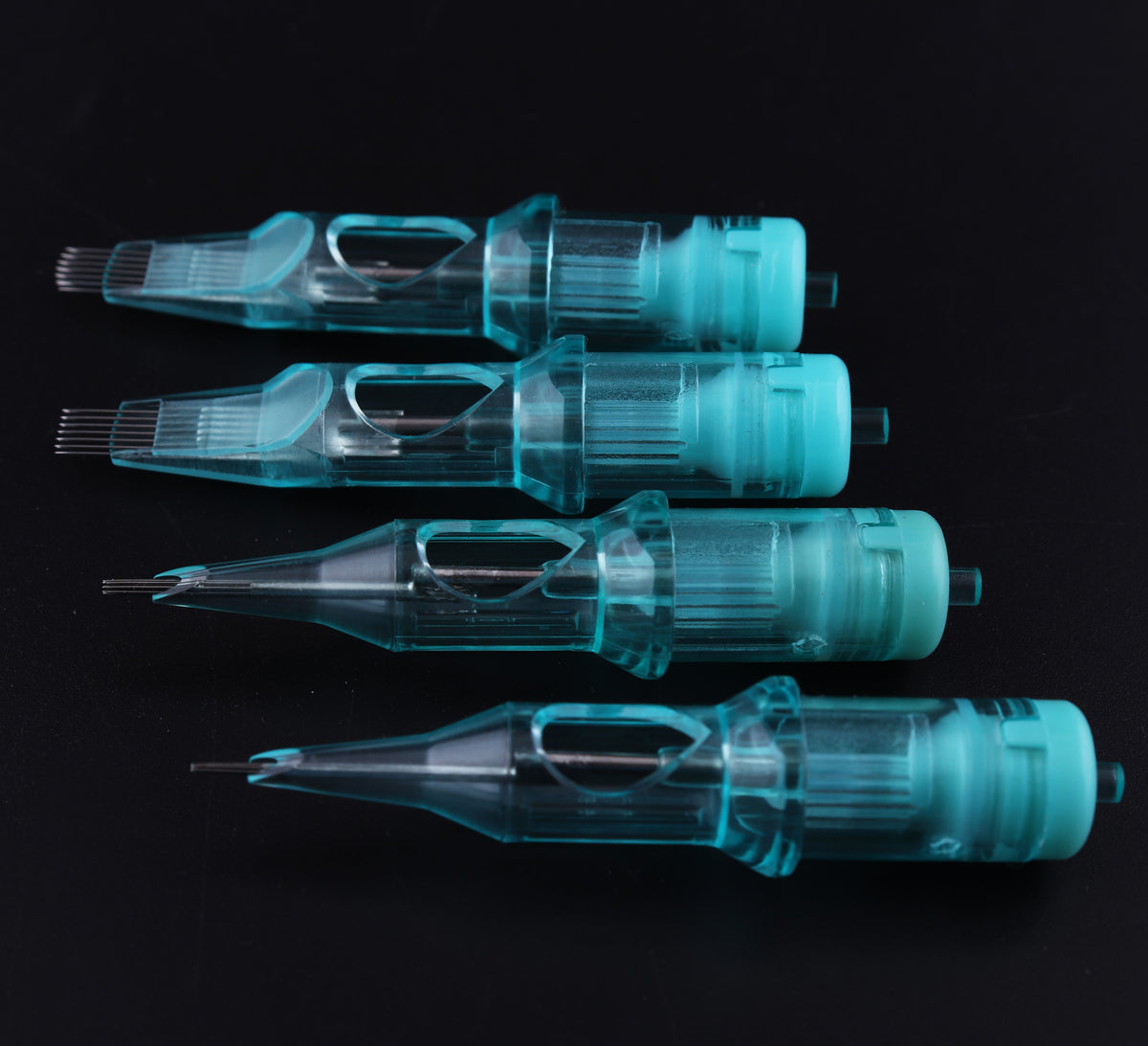 VIPER Empty Round Liner #12 Long Taper Tattoo Needle Cartridges – LIMEM ...